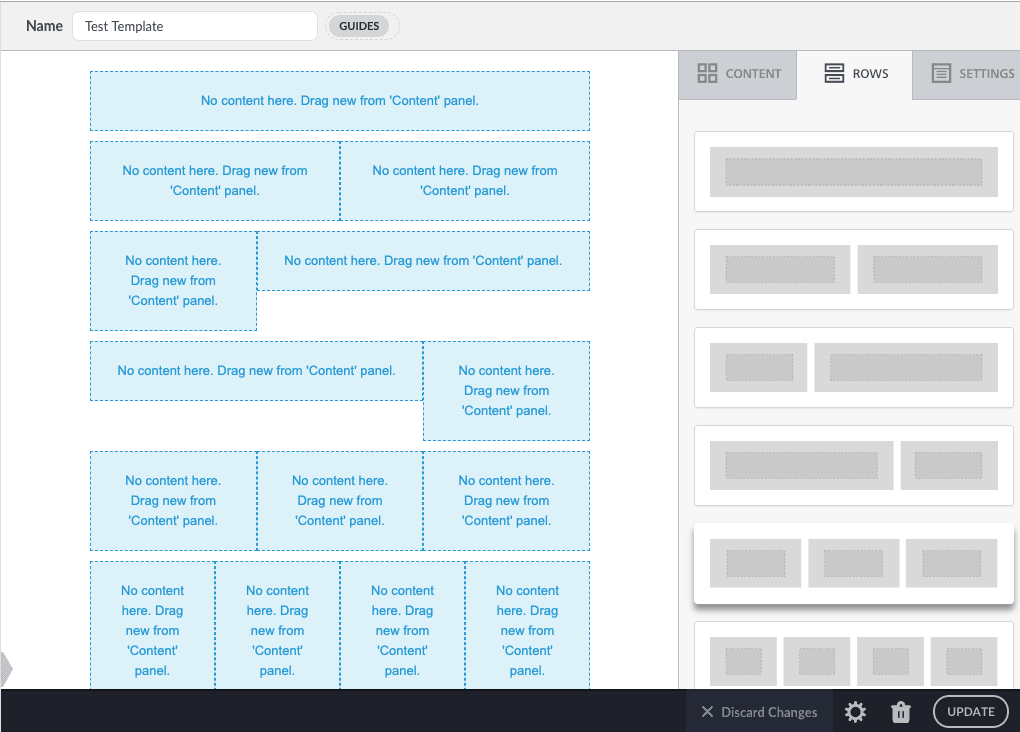 Create a Messages template – Finalsite Support